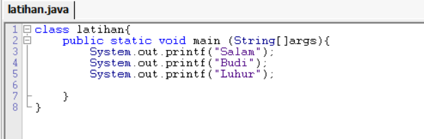 Perbedaan Print, Printf, dan Println