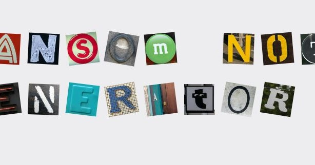 RANSOM NOTE GENERATOR
