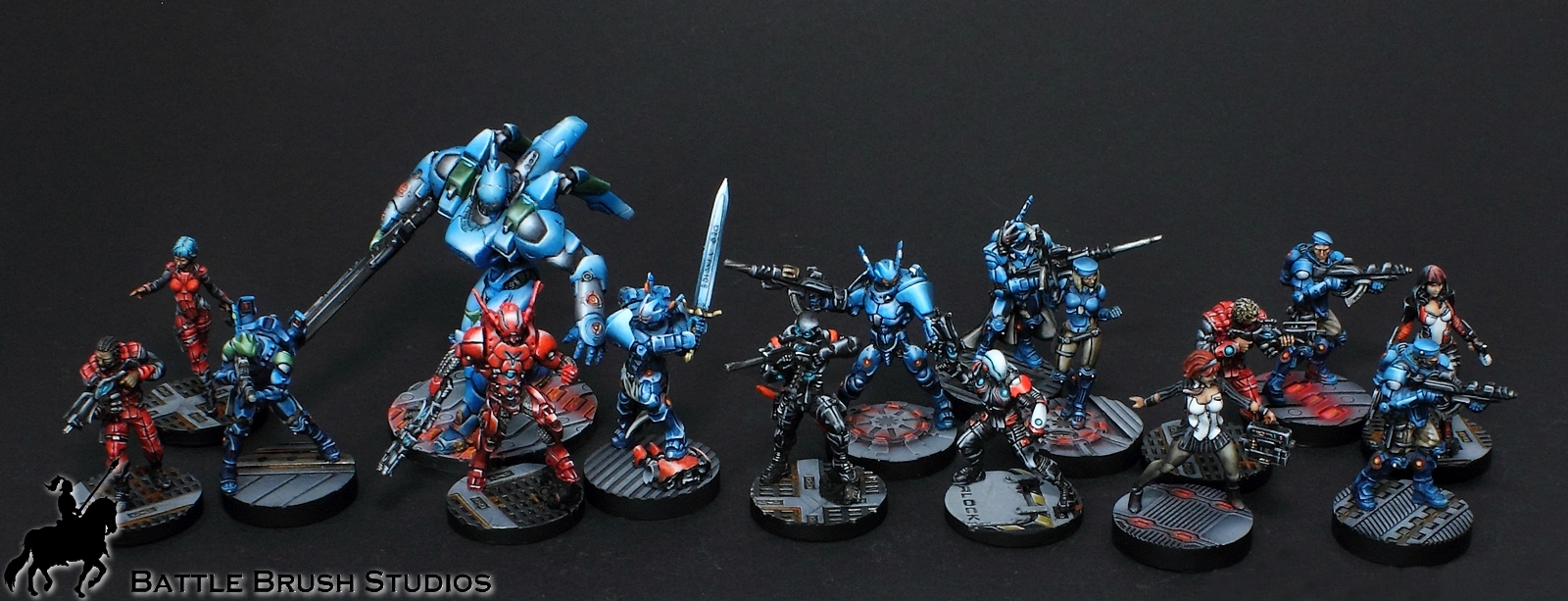 Battle Brush Studios: Showcase: Infinity Army Shots