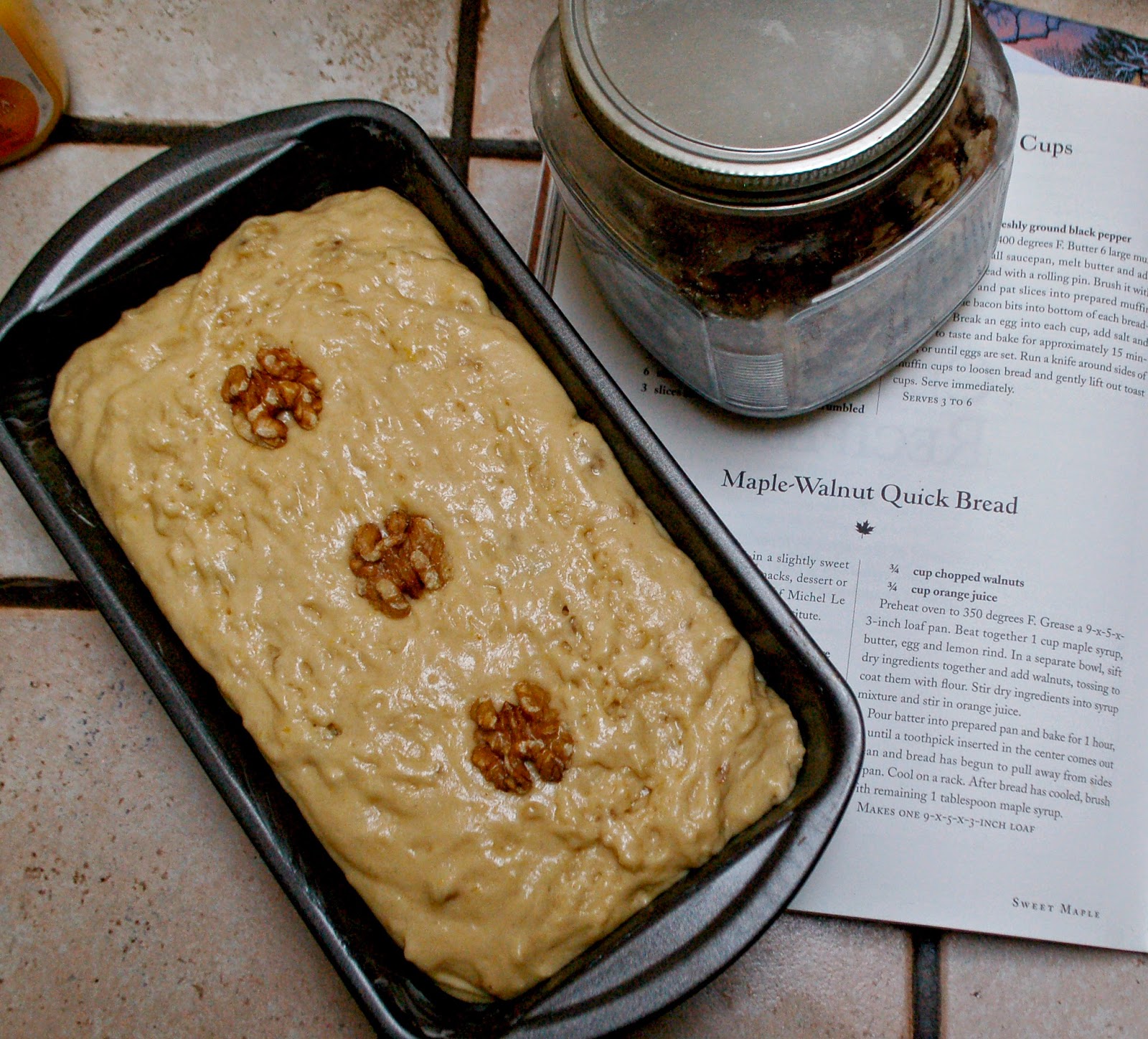 The Spice Garden: Maple Walnut Quick Bread