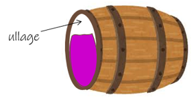 ullage の意味｜英語ワイン書籍に出てくる英単語