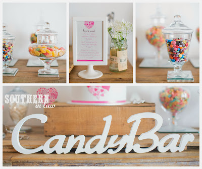 Southern In Law: Wedding: Our Gluten Free Candy Bar