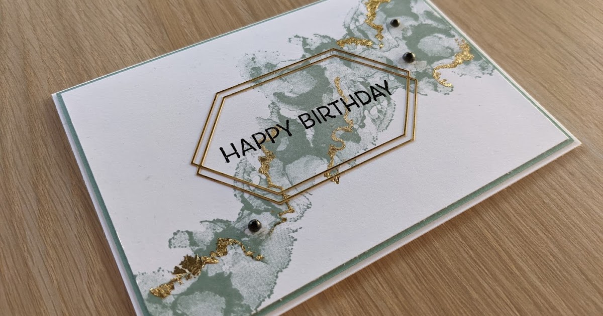Stampin' Up! Expressions In Ink - Birthday Card
