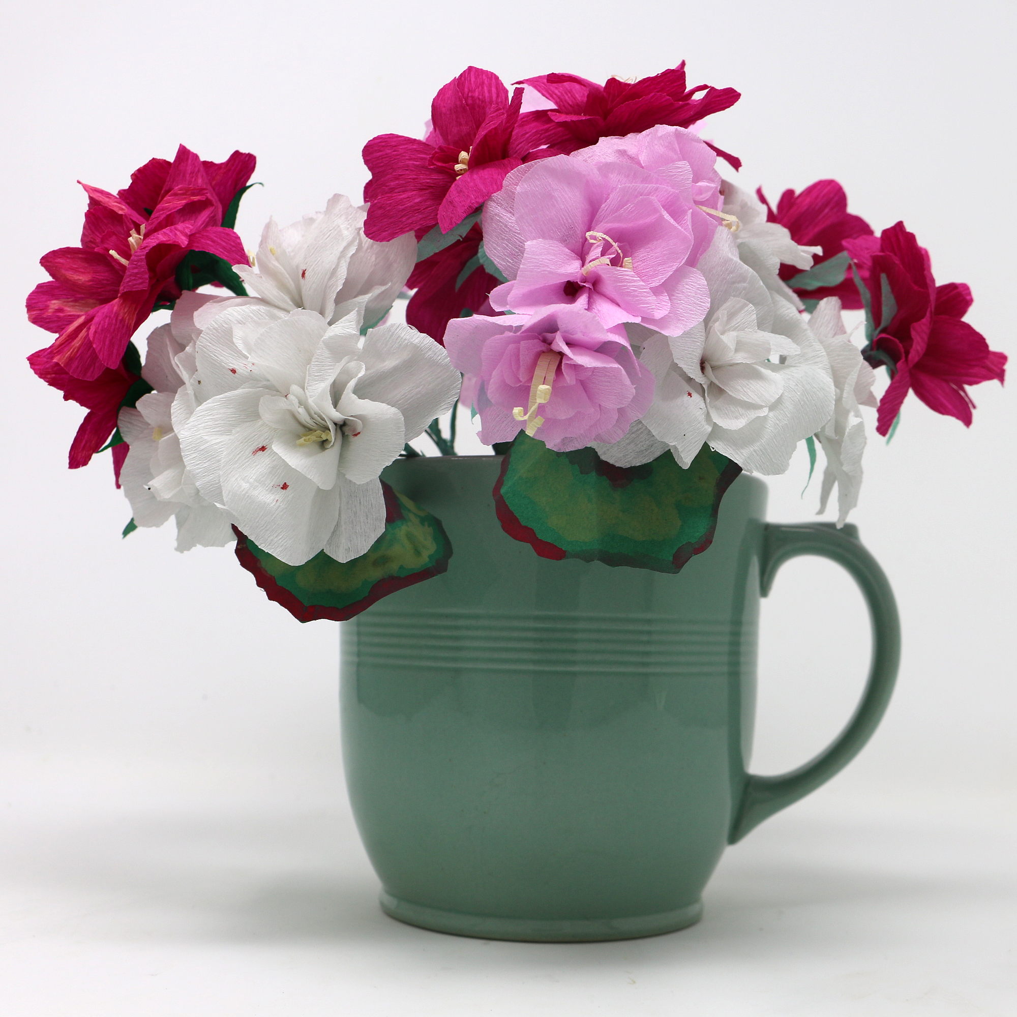 Paper flower for the month of June