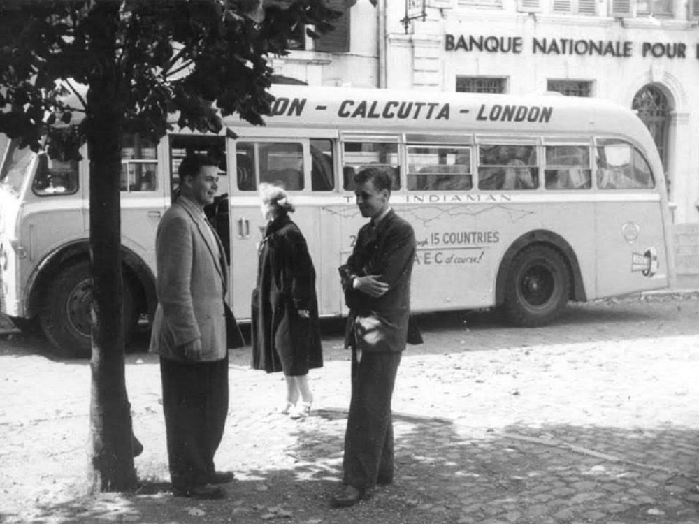 London–Calcutta Bus Service, the World’s Longest Bus Route. It Took ...