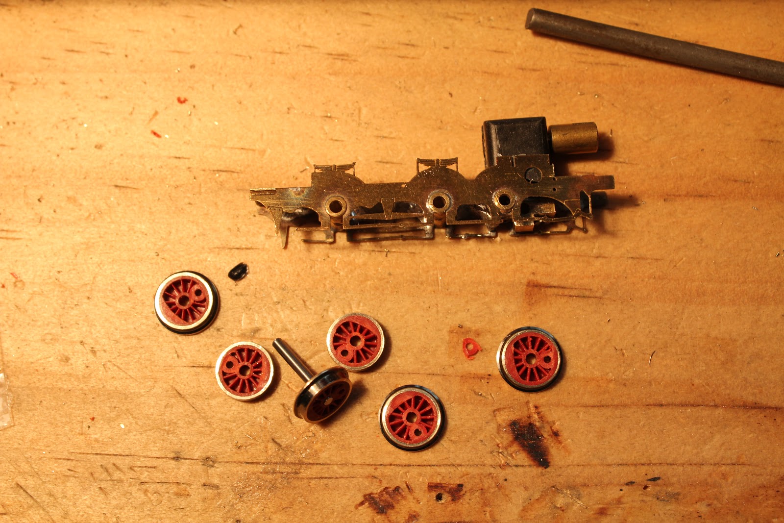 N Scale Scratch building NSWGR (australian)/ Pommy: 2012