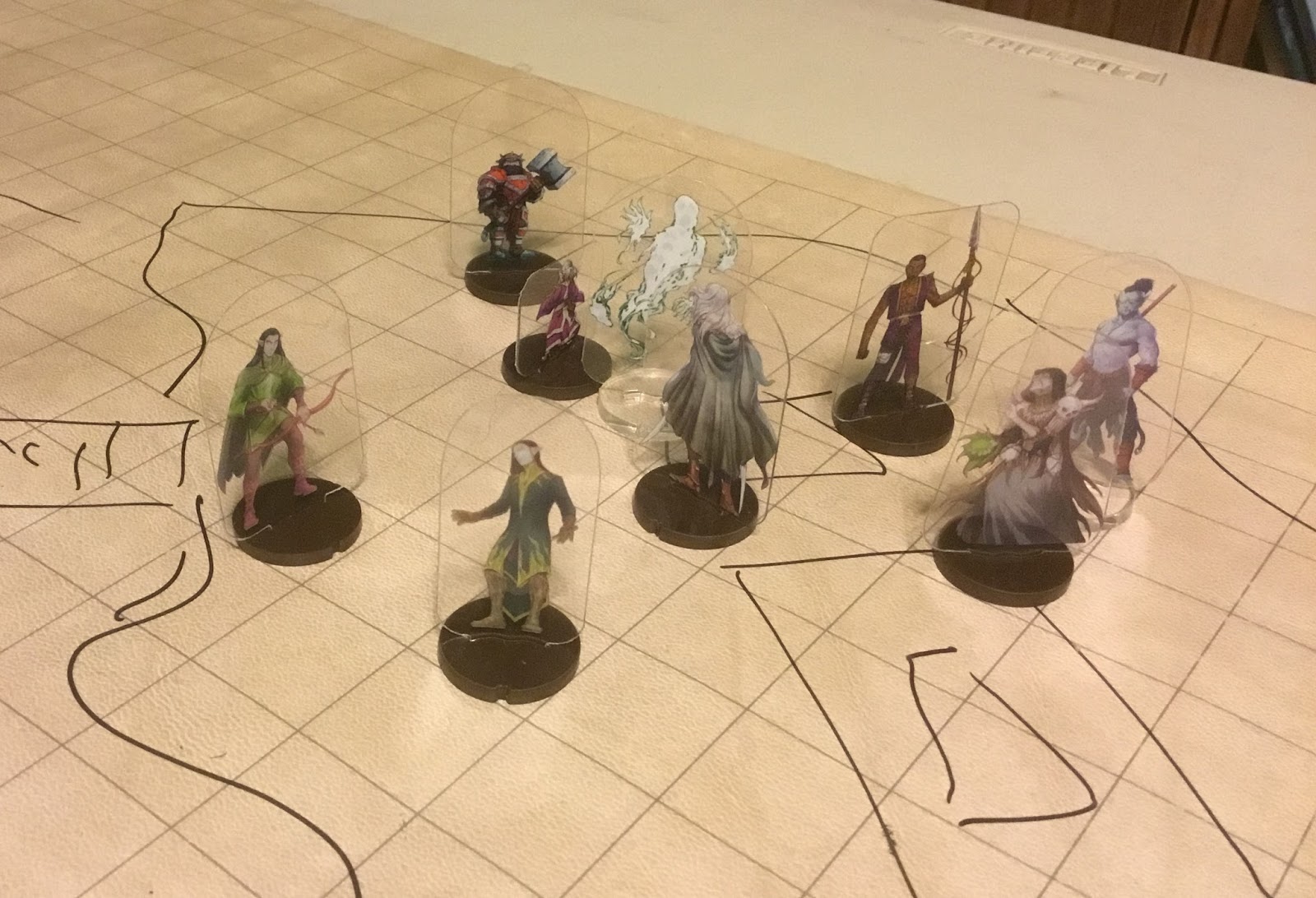 Dreams in the Lich House: Flat Plastic Miniatures - and GenCon