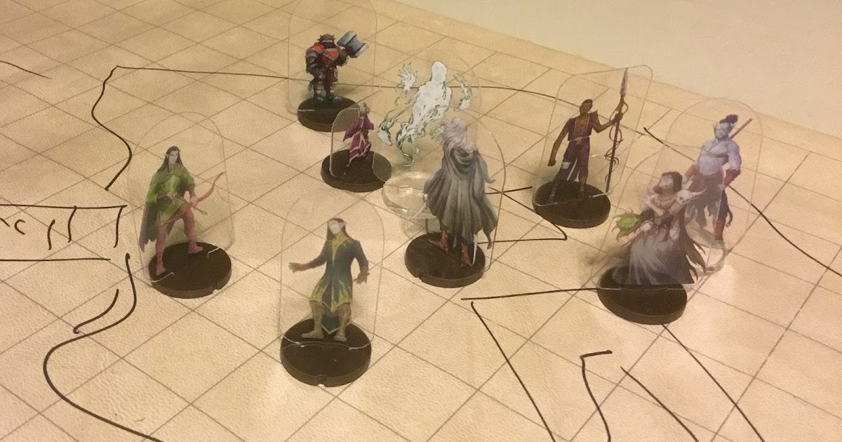 Dreams in the Lich House: Flat Plastic Miniatures - and GenCon