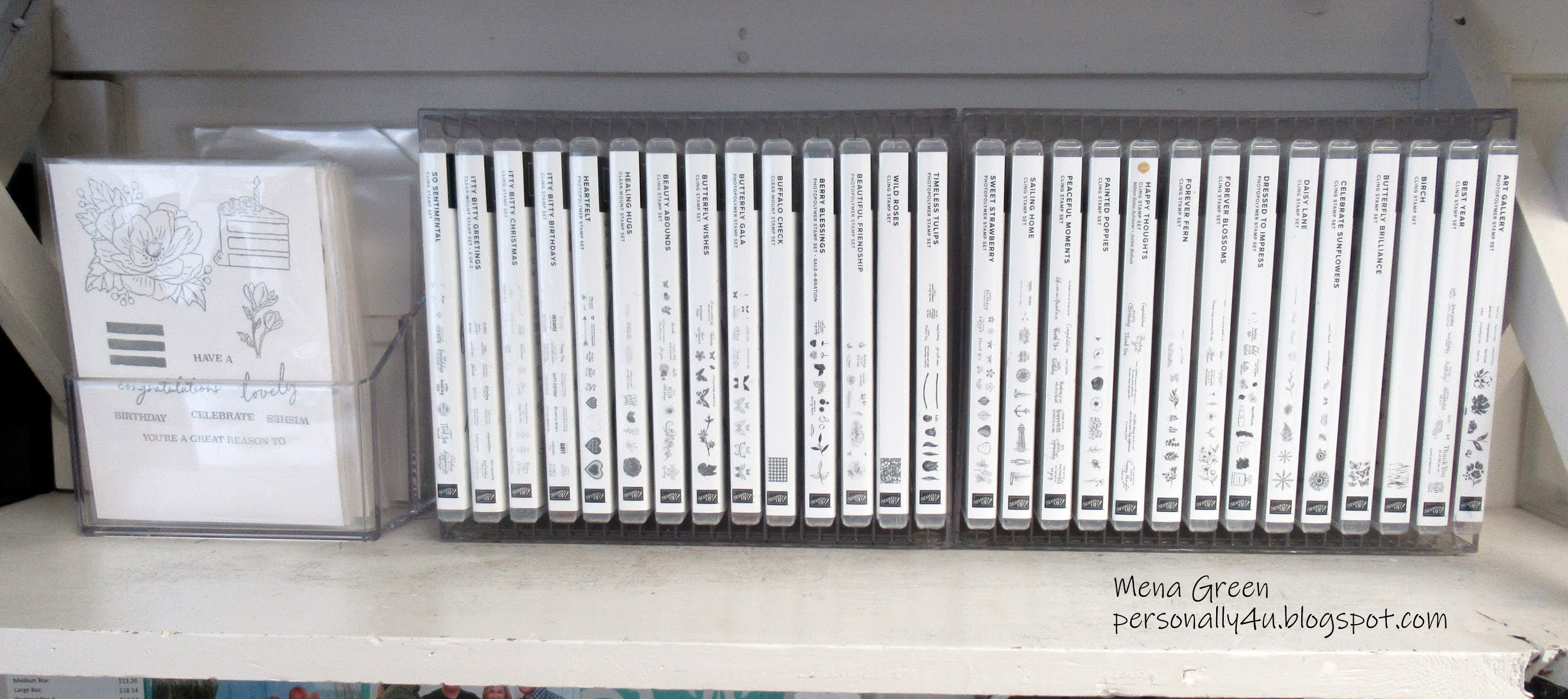 Personally Yours: Organize It Friday: Stamp Sets