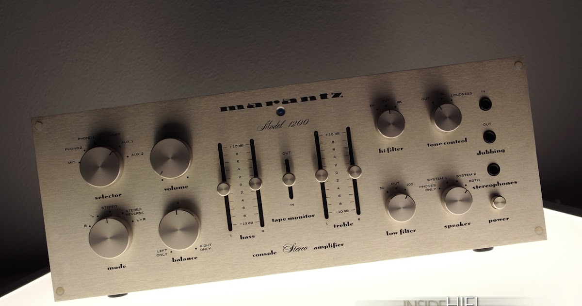 Inside Hi-Fi: Marantz 1200