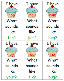 Classroom Freebies Too: Cupcake I Have/Who Has