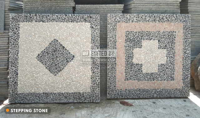 Stepping Stone Persegi Batu Koral Sikat ~ JUAL BATU ALAM MURAH ...