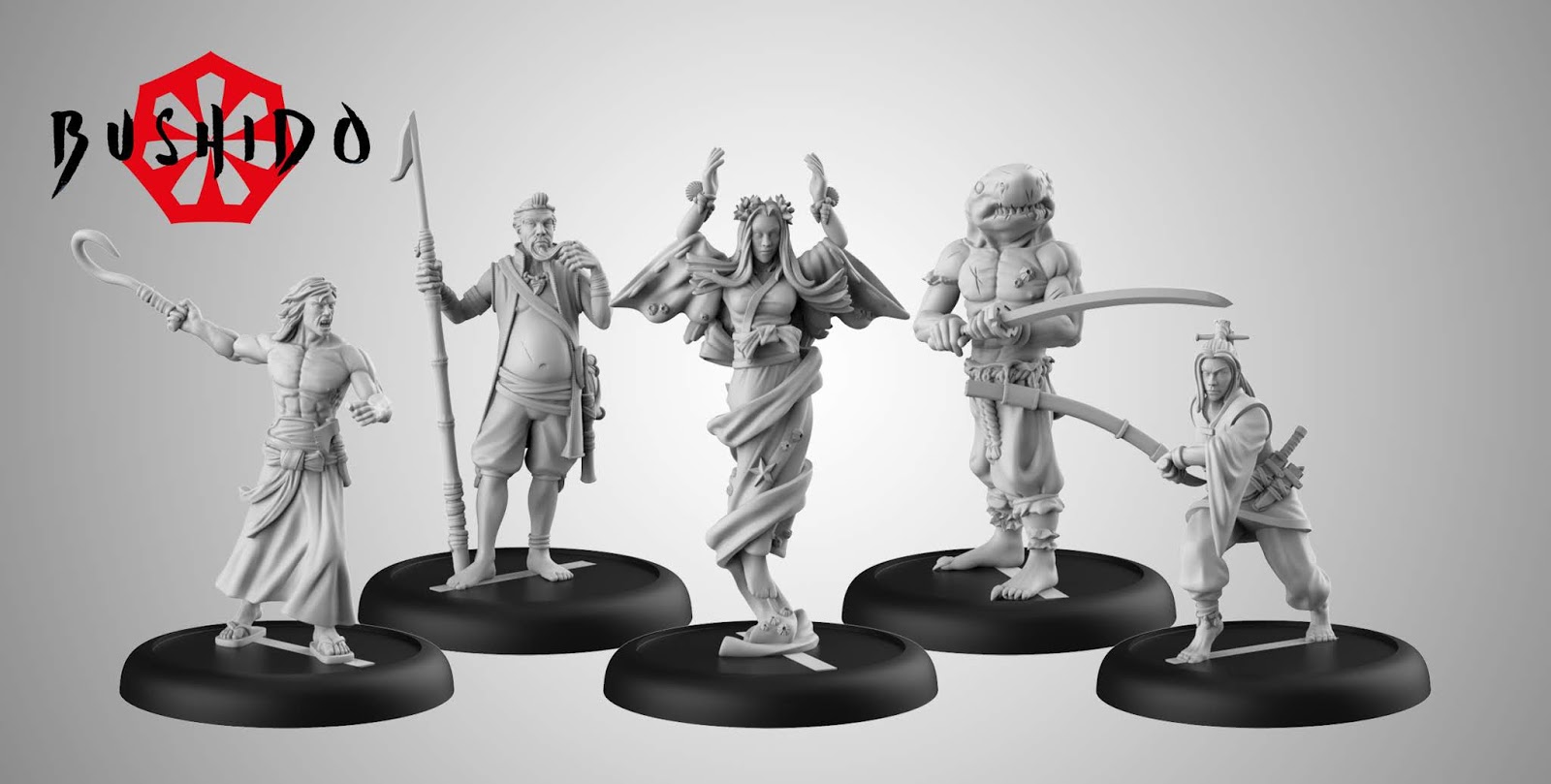 Tabletop Fix: GCT Studios - New Bushido Starter Sets