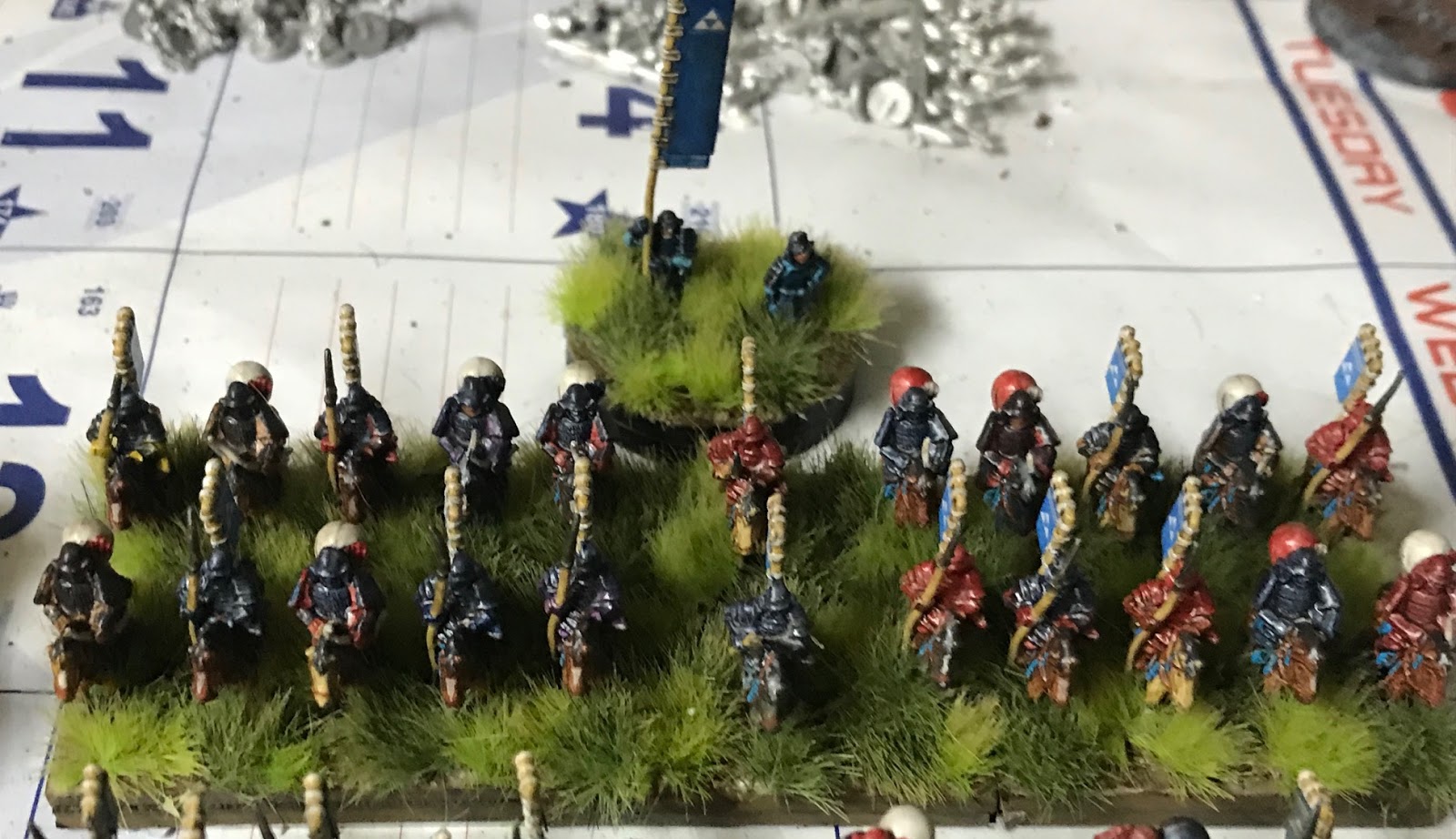 The mountain of lead and gamer's A.D.D.: 10mm Samurai Army Pics