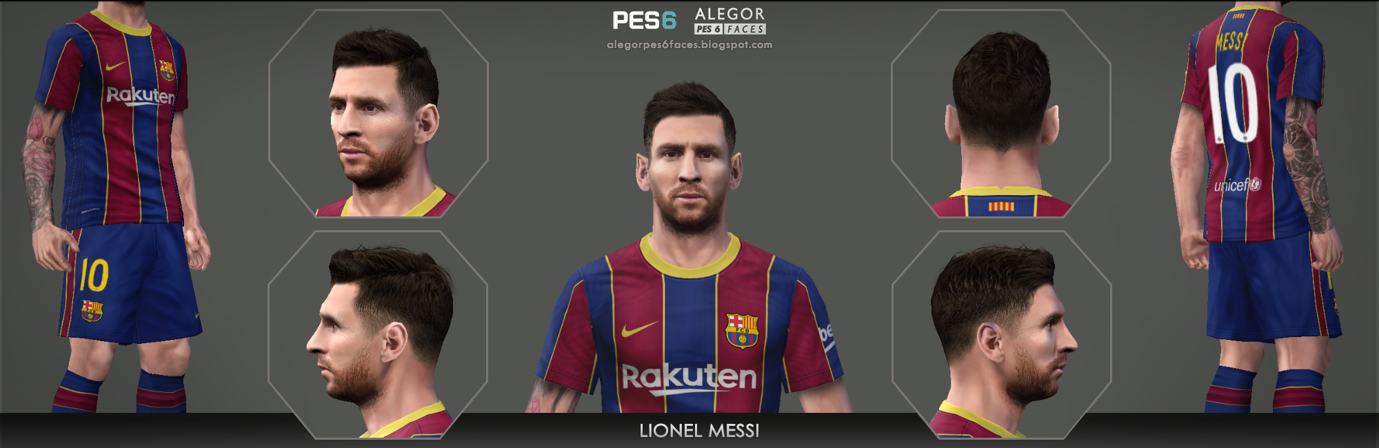 Alegor PES 6 Faces: Messi, Lionel
