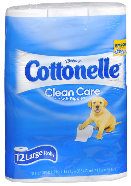 Walgreens Deals: Cottonelle Toilet Paper $1.99 Per 12-Pack