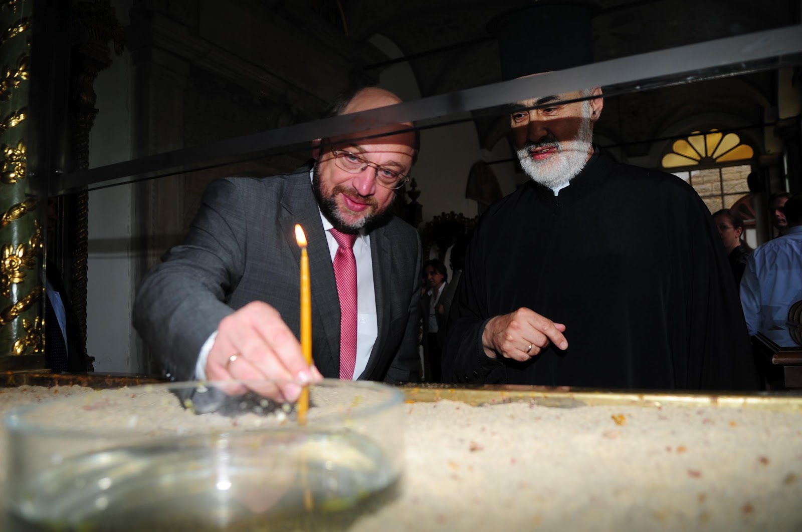 ΦΩΣ ΦΑΝΑΡΙΟΥ: Η ΕΠΙΣΚΕΨΗ ΤΟΥ MARTIN SCHULZ ΣΤΟ ΟΙΚΟΥΜΕΝΙΚΟ ΠΑΤΡΙΑΡΧΕΙΟ