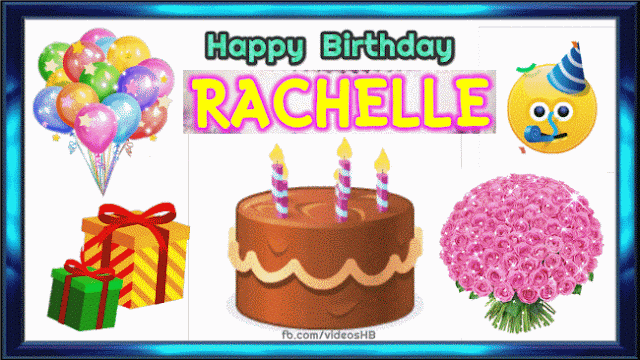 Rachelle - HBDAY.ART