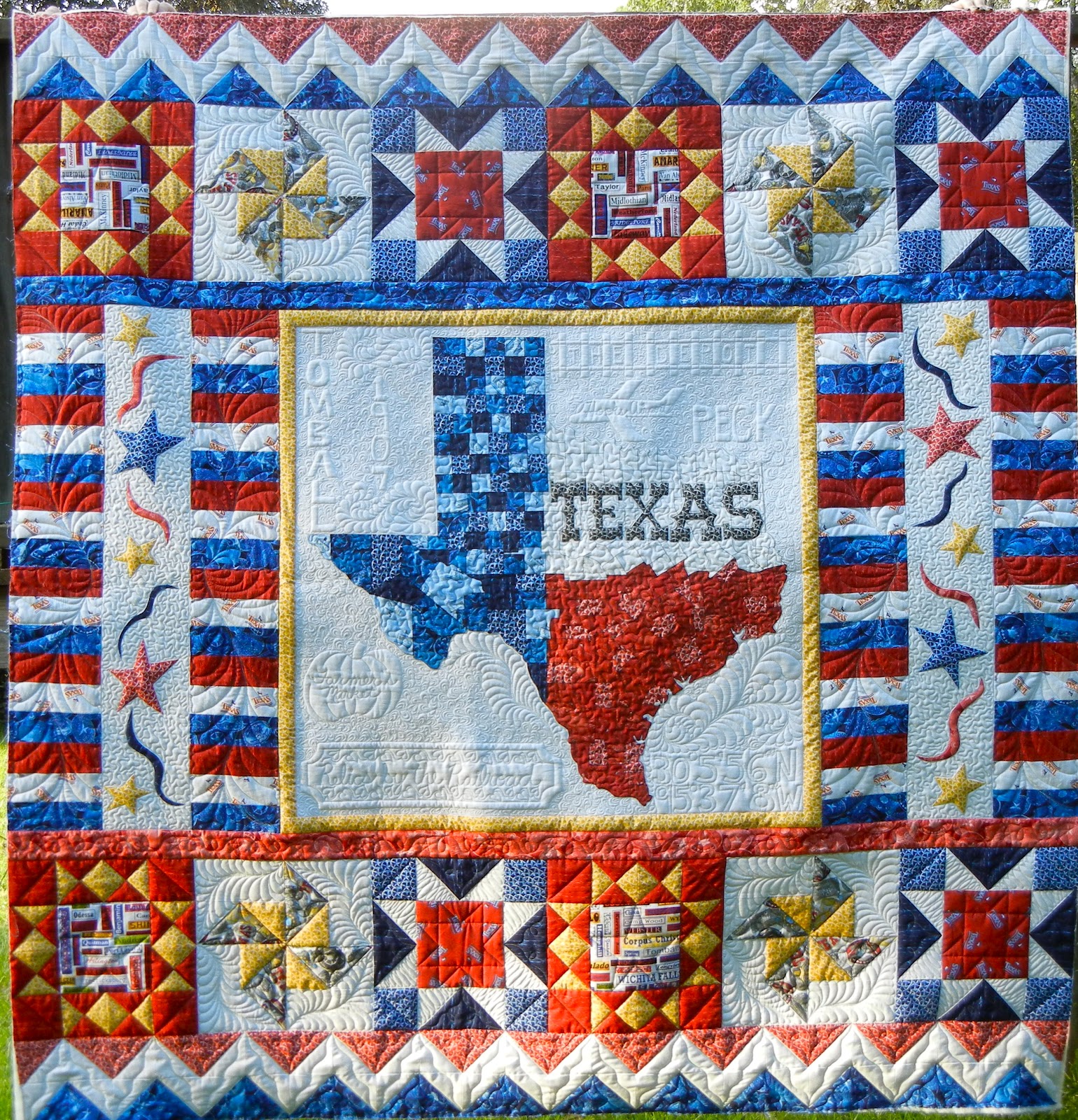 Quilters Crossing: Quilt Across Texas 2012 Begins!