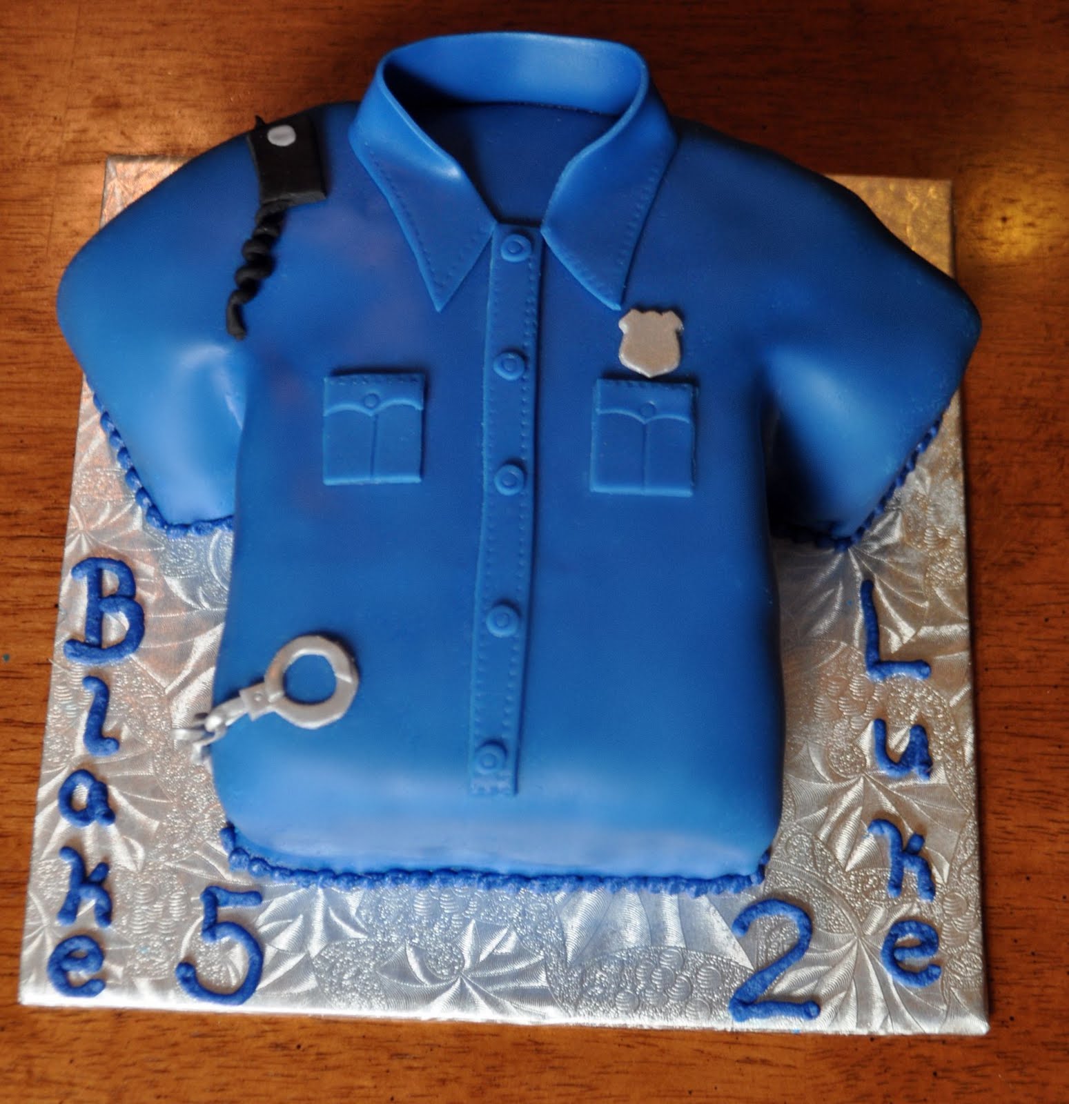 Iced by Amy: Police Man Cake