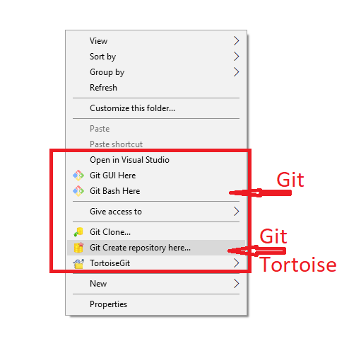 Steps using Github with Git Bash and Git Tortoise