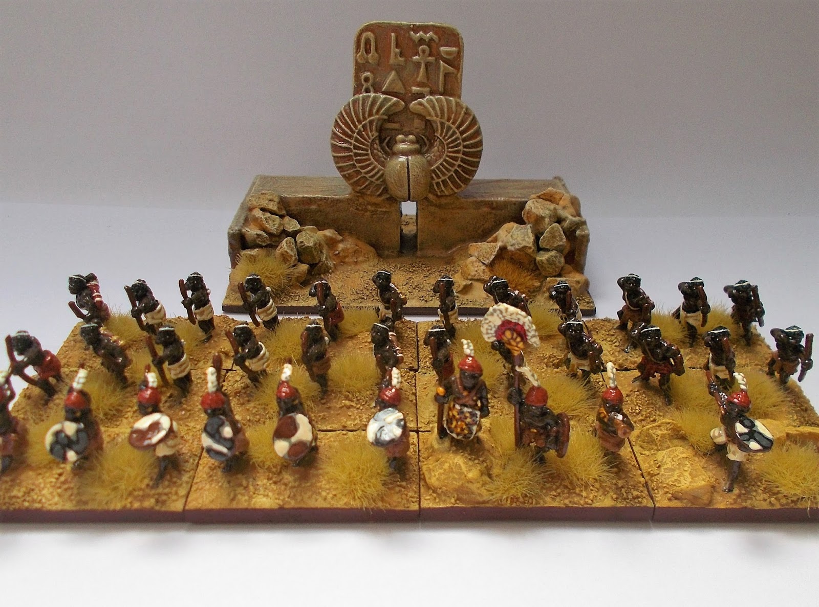 Rivals Ancient and Medieval Miniatures: Nubian DBA Army