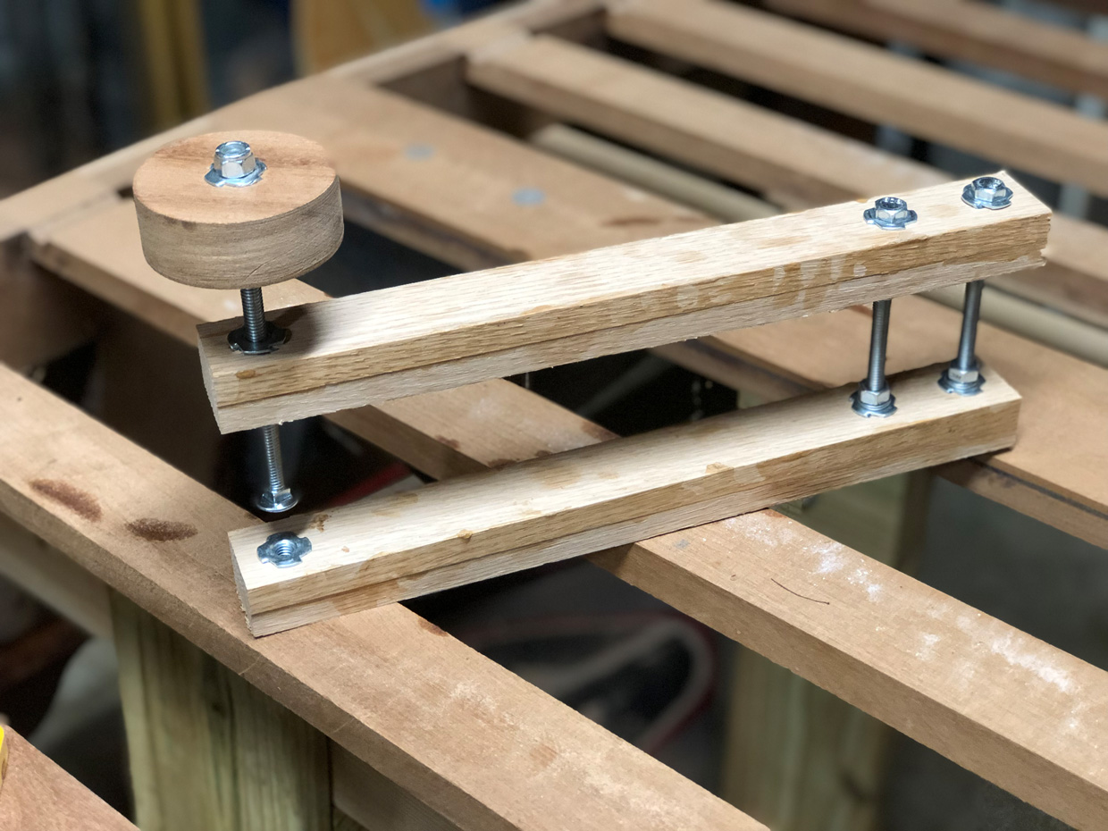 Michael's Boatbuilding Blog: Home made tools for home made boats