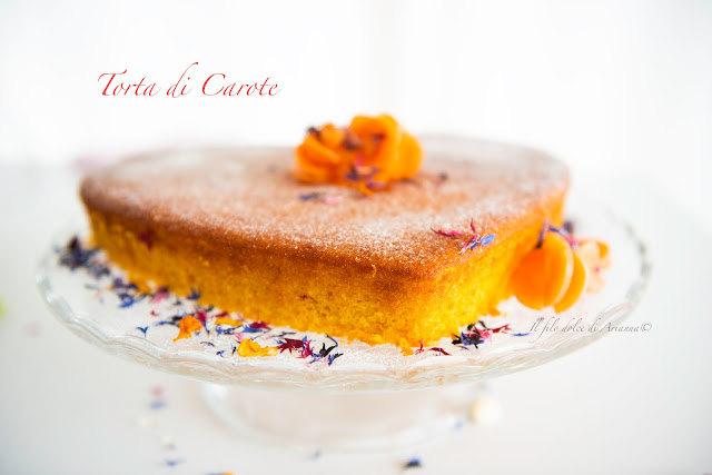 Torta di carote - Il Filo dolce di Arianna