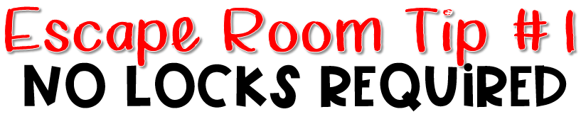 5 Classroom Escape Room Tips & Puzzle Ideas | The Classroom Sparrow