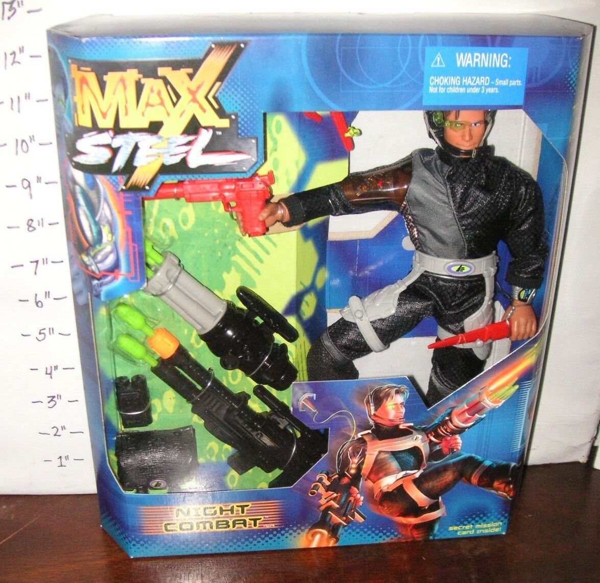 Max Steel Fanáticos: Línea Max Steel 1999-2000 Completa