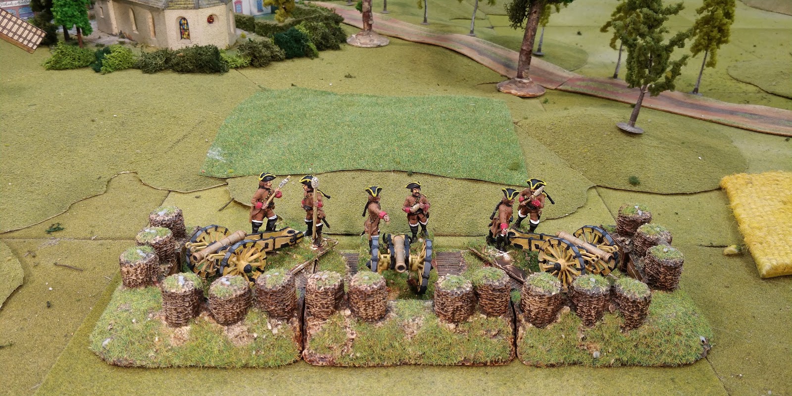 Painting Wargames Figures: 40mm SYW Austrian Artillery