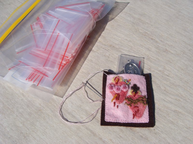 Under Her Starry Mantle: My Scapular Craft