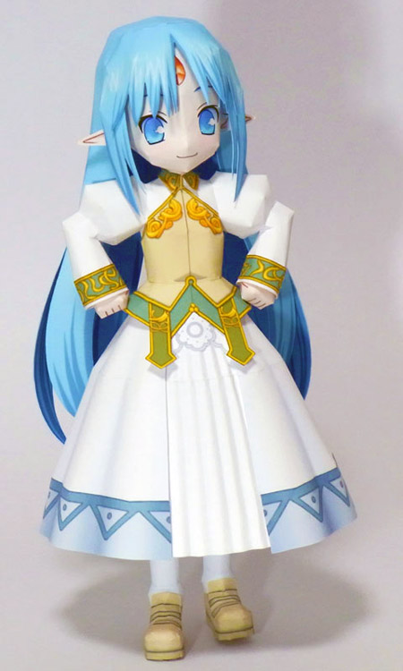 Papercraft - Rance Quest Reset Lysette Kalar - Papercraft4u | Free ...