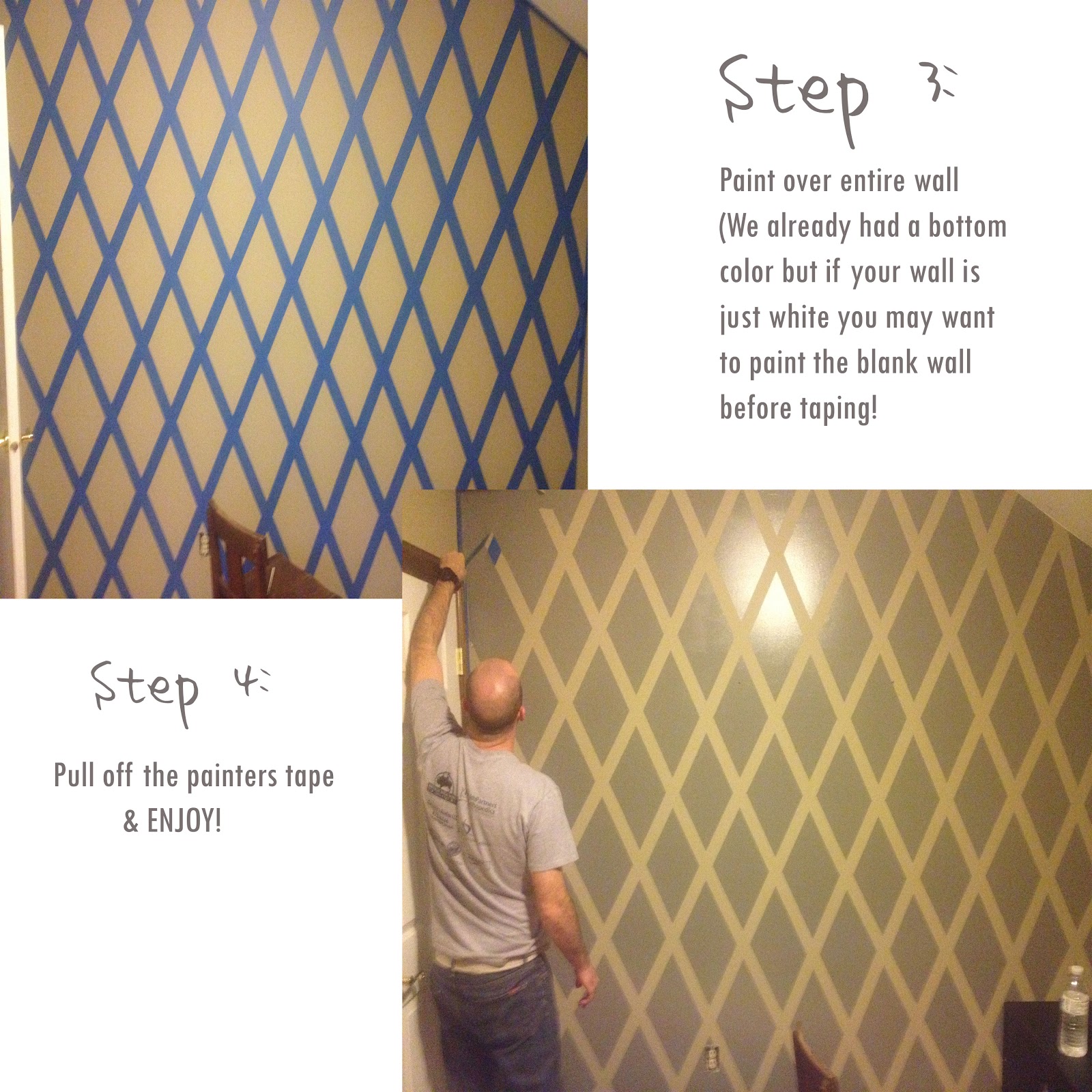 Ashley Thunder Events: DIY DIAMOND WALL