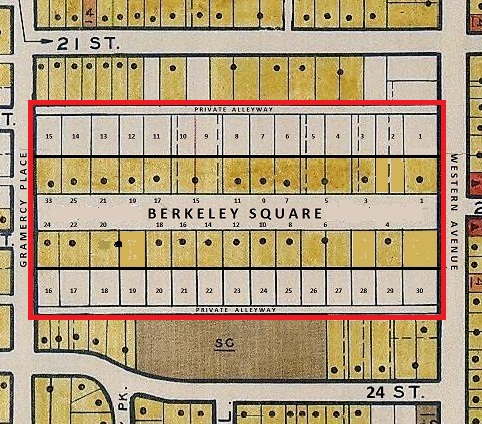 BERKELEY SQUARE Historic Los Angeles