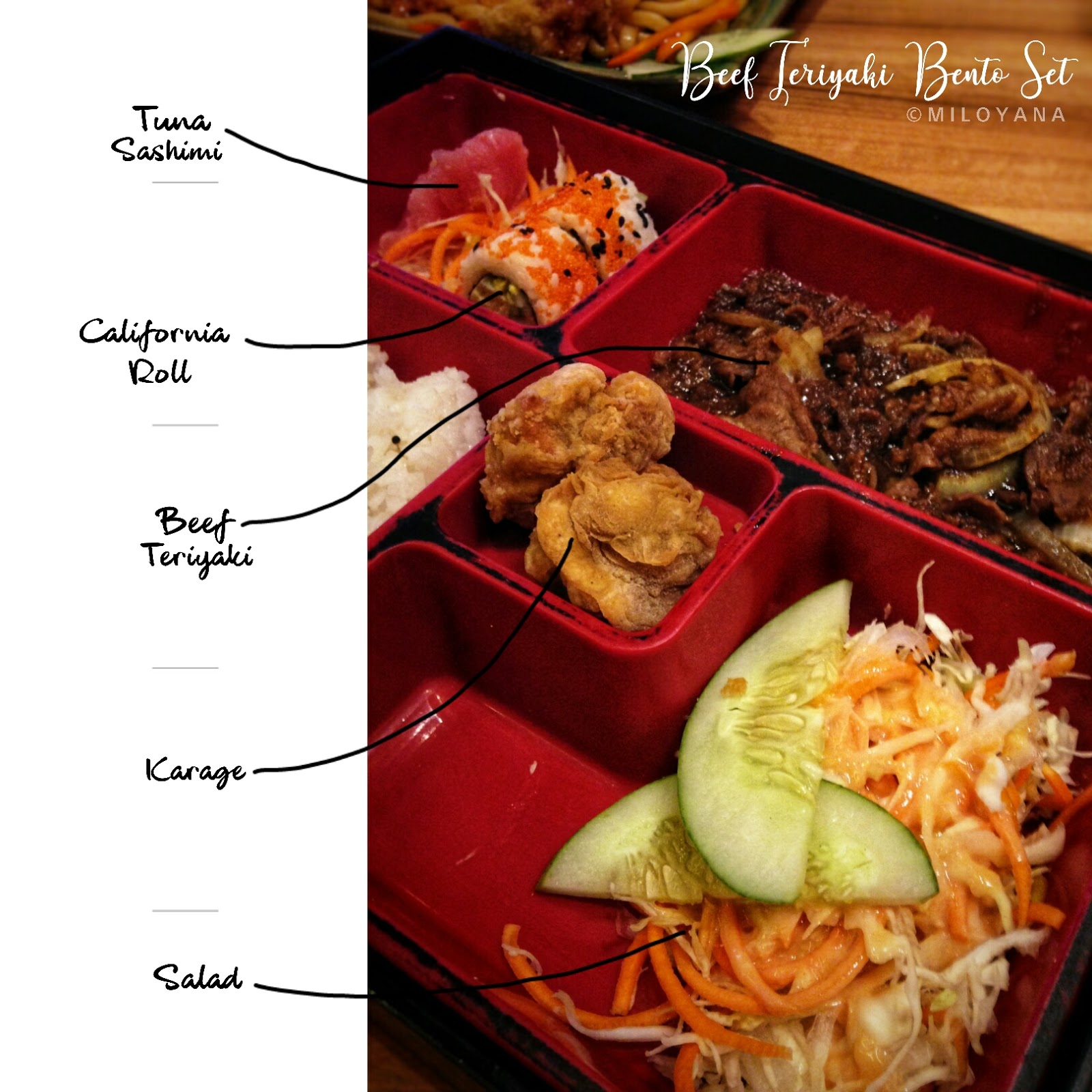 Beef Teriyaki Bento Set (Ichiban Sushi) - Do you like food?
