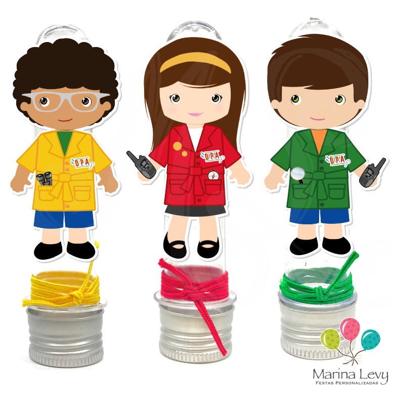 Ideias Decoração de Festas DPA (Detetives do Prédio Azul)