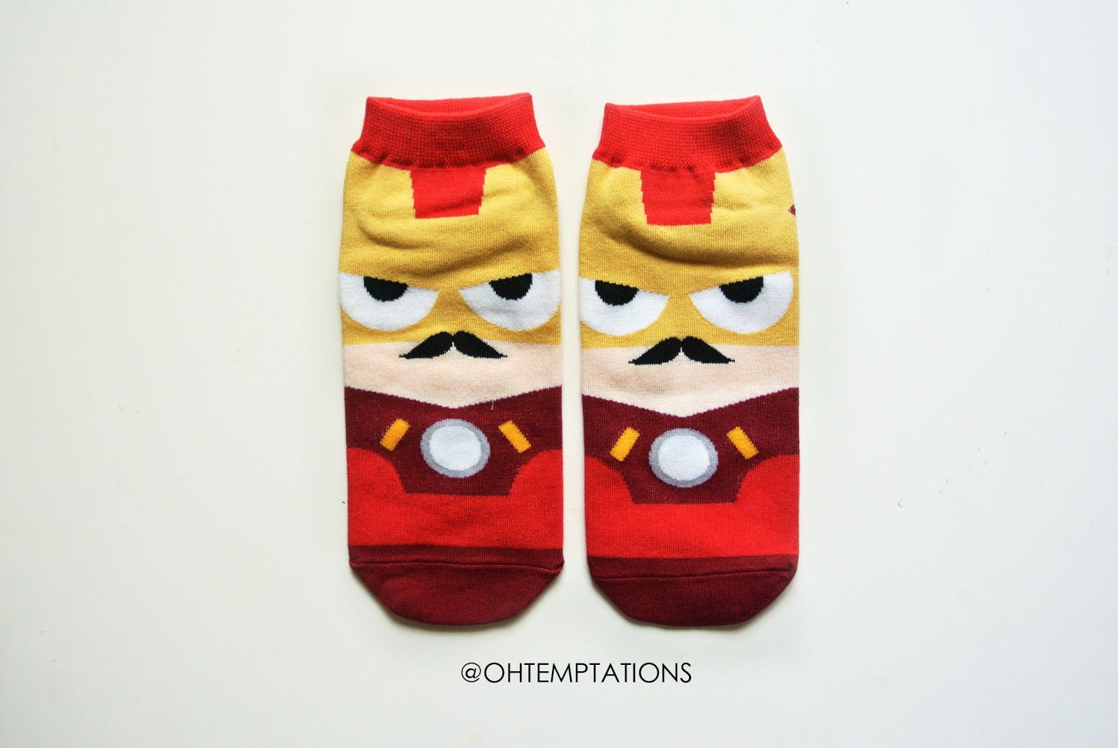 CL1075 Chibi Superheroes Socks (Ready Stock) | Temptations