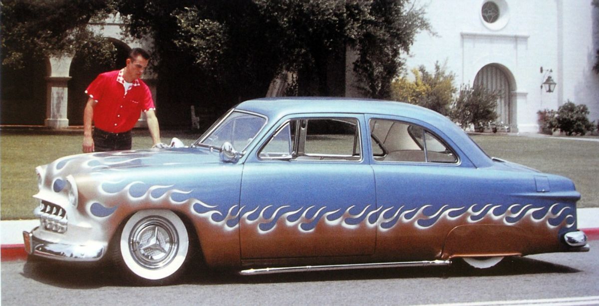 30 Vintage Photos of Stunning Custom Cars Painted by Larry Watson in ...