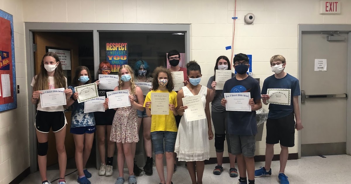 THMS News: 8th Grade Year End Awards