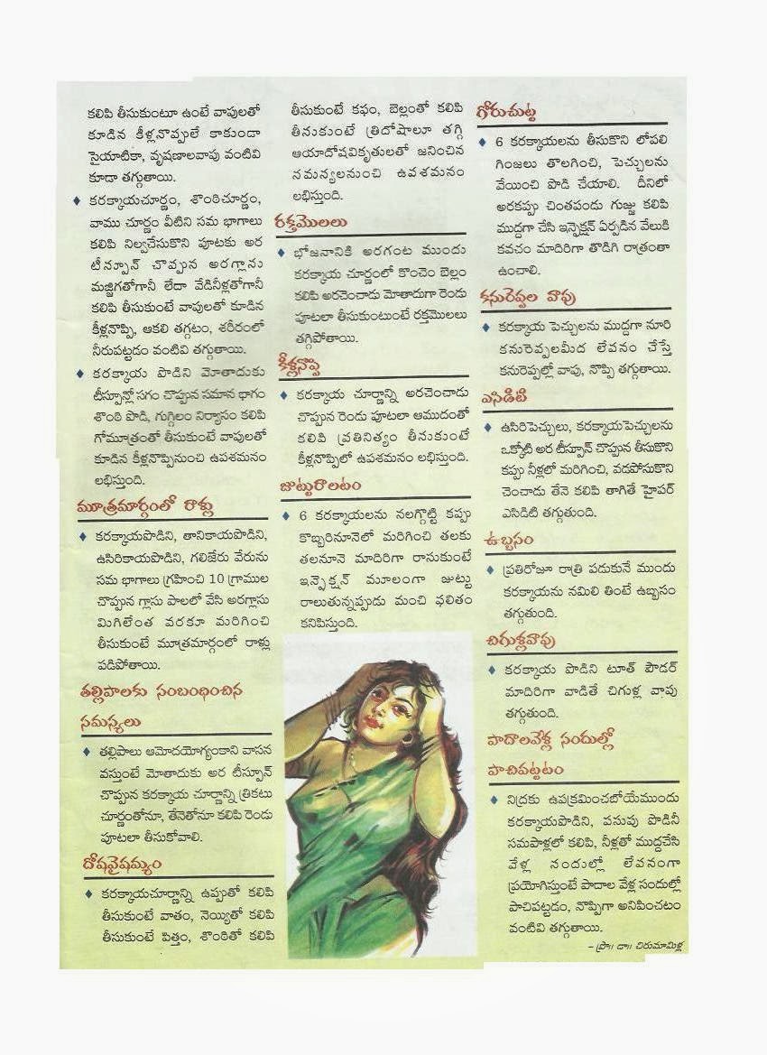 AYURVEDAM - ఆయుర్వేదం: కరక్కాయ - ఆయుర్వేదం / KARAKKAYA / HARITAKI ...