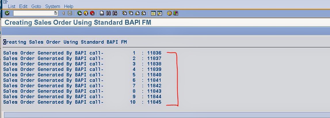TECHSAP : 2.BAPI- How to Use Standard BAPI