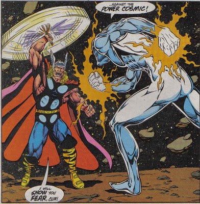 "Hero Envy" The Blog Adventures: THOR VS SILVER SURFER
