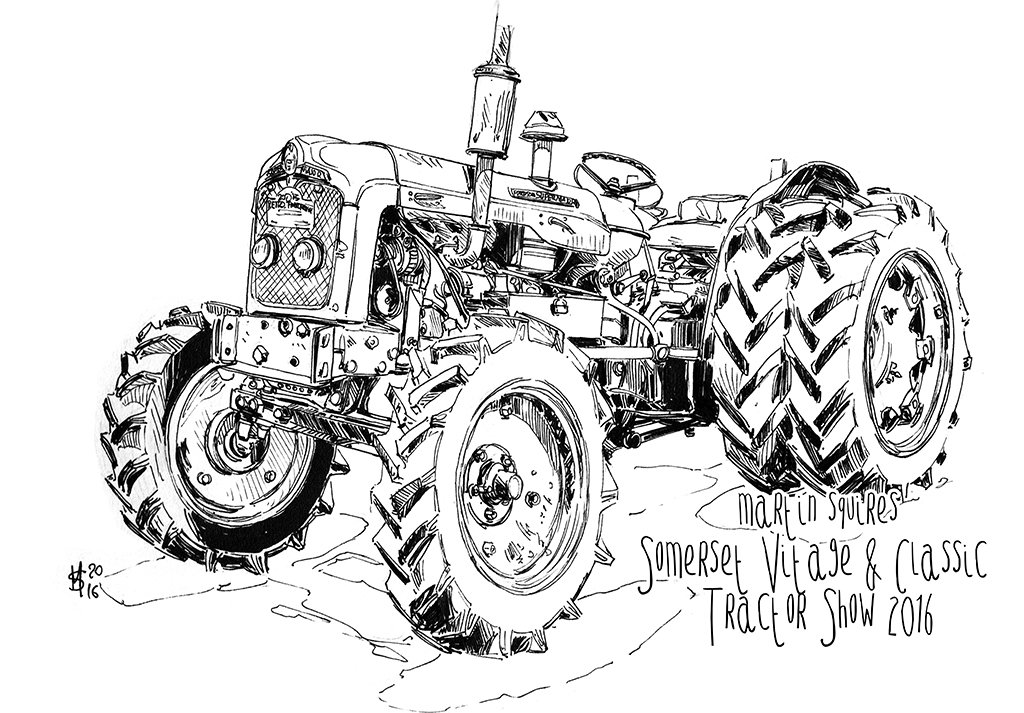 Martin Squires Automotive Illustration: Somerset Vintage and Classic ...