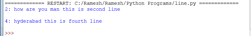 PYTHON BASICS - RAMESH'S BLOG