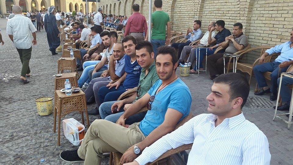 kurdistanart: The machko tea shop in erbil south of Kurdistan چایخانەی ...