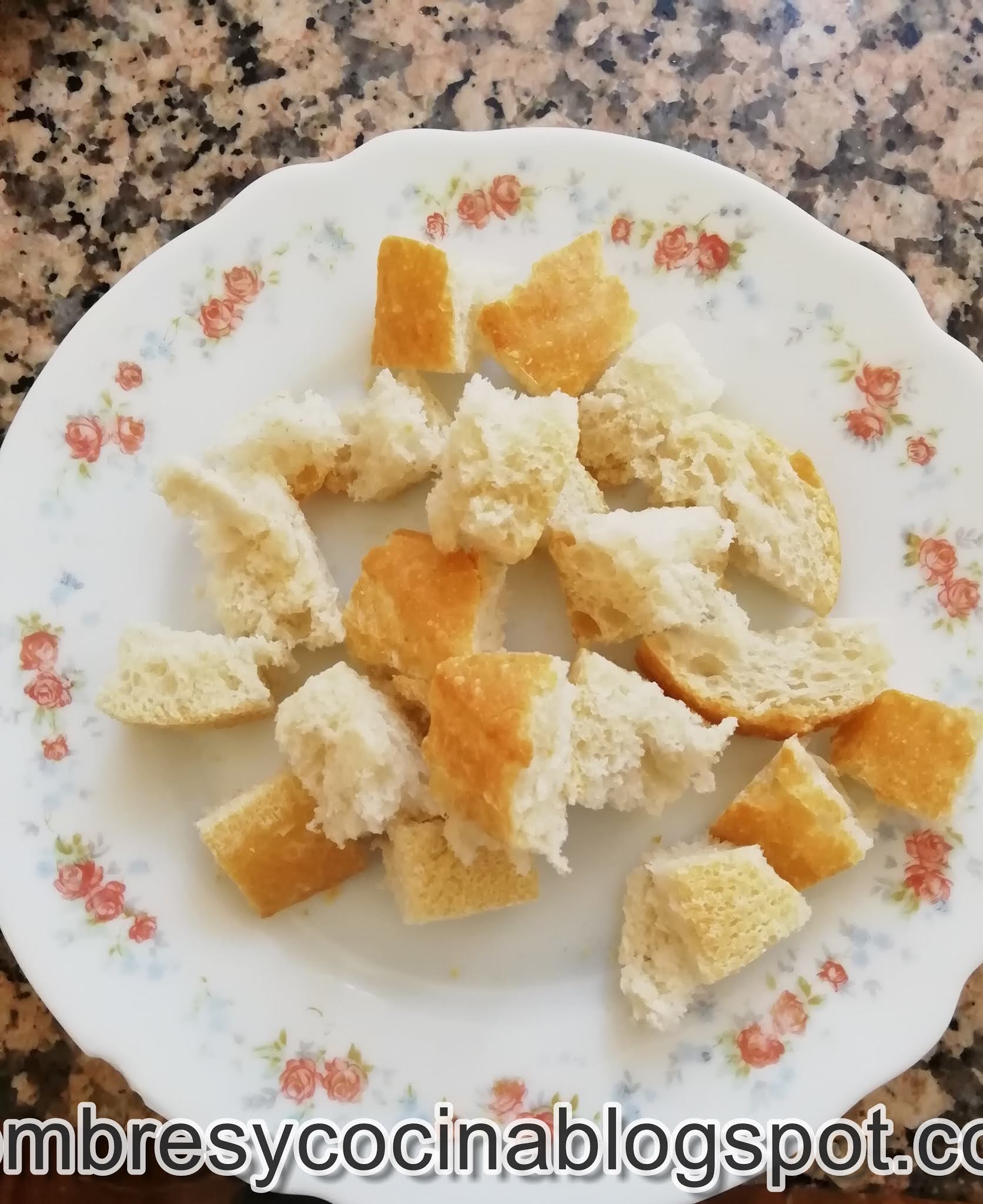 hombresycocina: Gachas de blancas de harina de trigo y patata