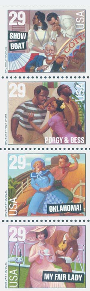 The Styrous® Viewfinder: U. S. postage stamps ~ Musicals