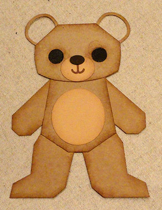 Needles 'n' Knowledge: Teddy Bear Shaped 3d Box