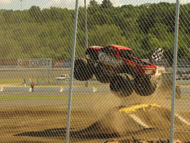 Monster Jam at the Stafford Motor Speedway